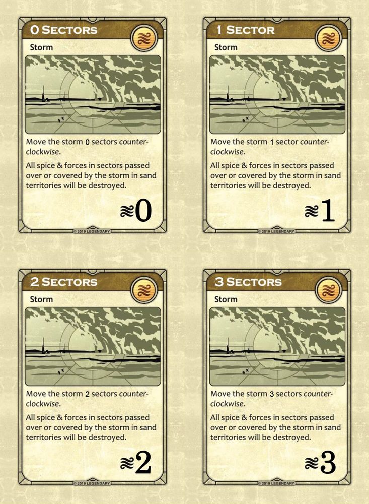 Custom Special Storm cards | Dune