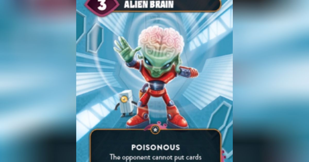 Mindbug: Alien Brain Promo Card | Board Game | BoardGameGeek