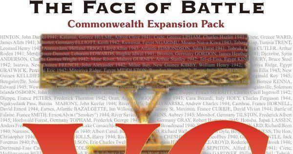 The Face of Battle: VC – Commonwealth Expansion Pack | Board Game ...