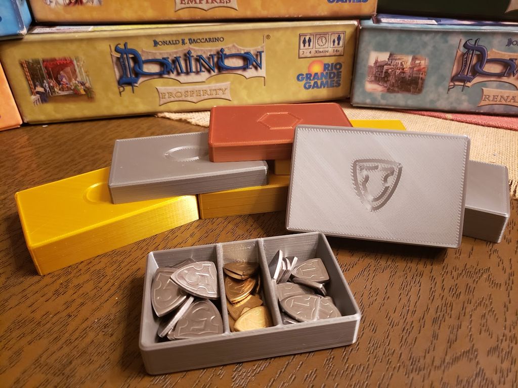 3D Printed Token organizers | Dominion