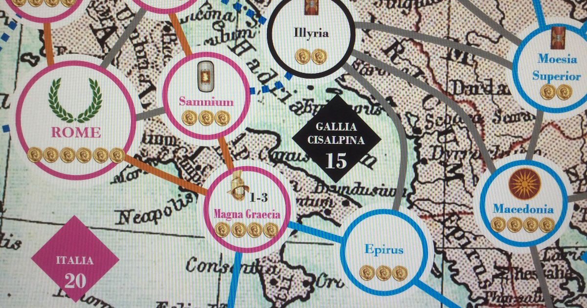 Rome, LLP. The Republic of Rome | Board Game | BoardGameGeek