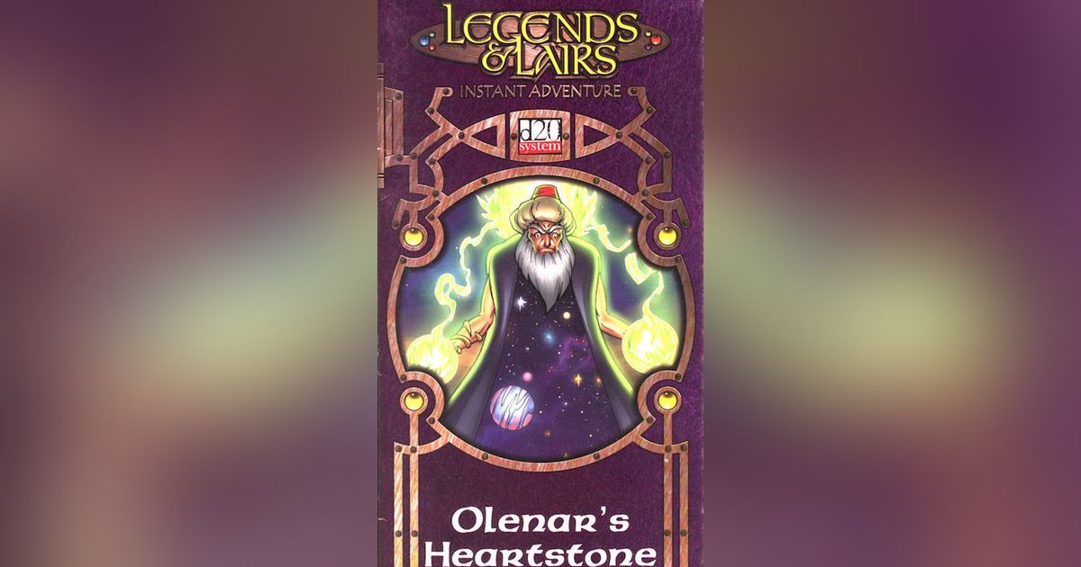 Series I Number 5: Olenar's Heartstone | RPG Item | RPGGeek