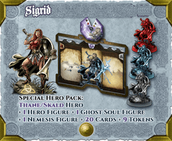 Sword & Sorcery: Hero Pack – Sigrid Thane/Skald | Board Game ...