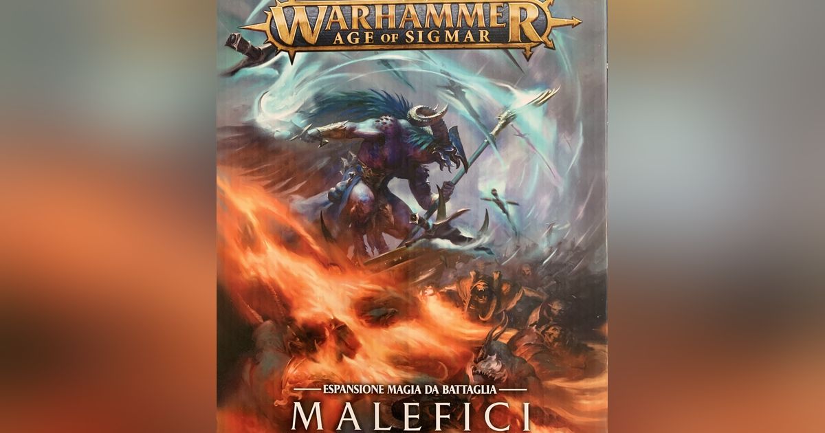 Warhammer Age of Sigmar (Second Edition): Malign Sorcery | Board Game ...
