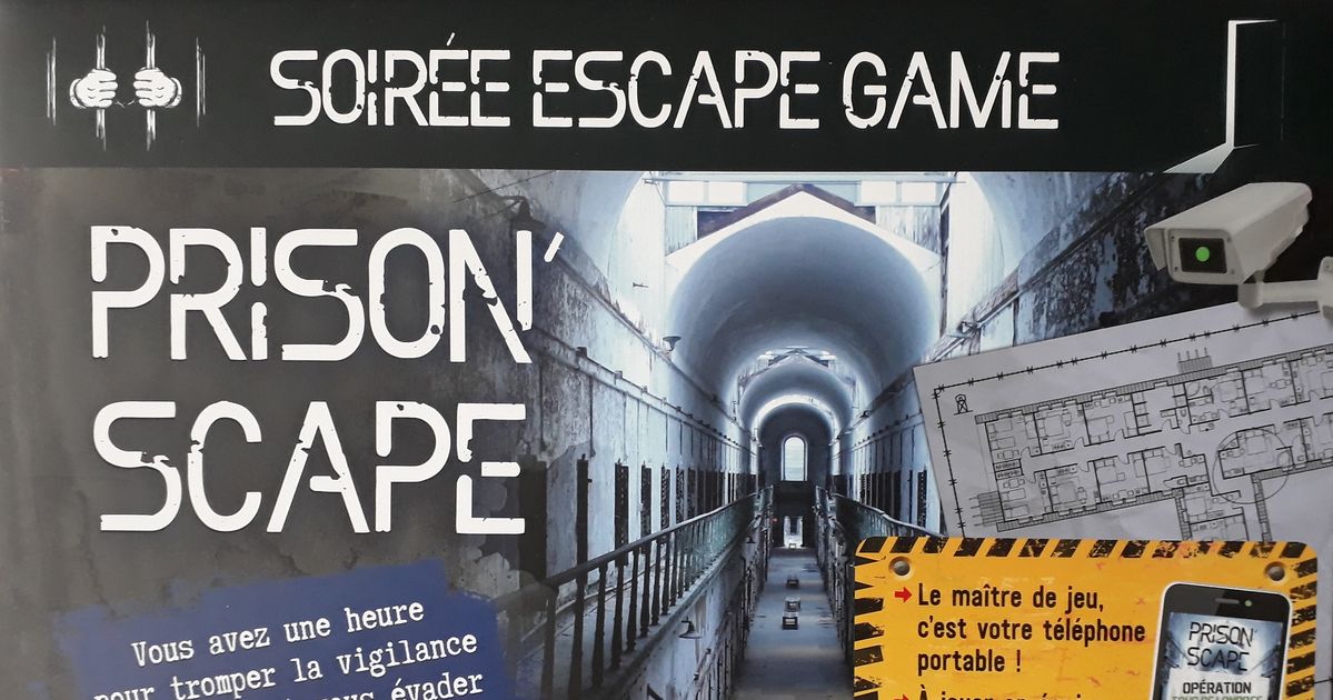 Soirée Escape Game: Prison' scape | Board Game | BoardGameGeek