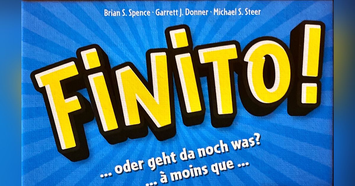 FINITO! | Board Game | BoardGameGeek
