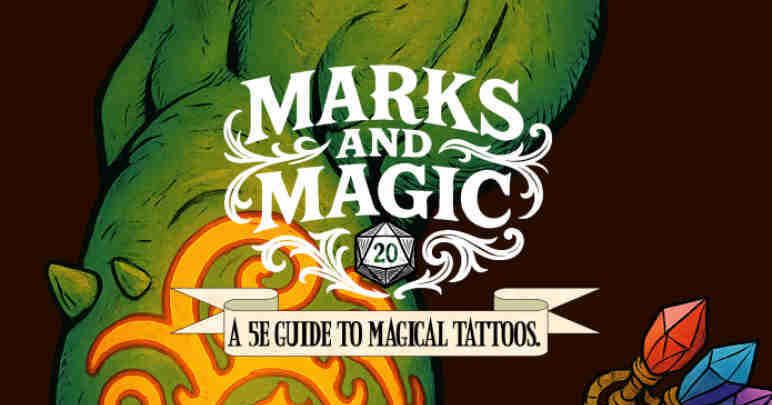 Marks and Magic: A 5E Guide to Magical Tattoos | RPG Item | BoardGameGeek