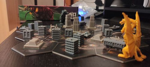 3D Printable Tokens for Godzilla: Tokyo Clash | Godzilla: Tokyo Clash