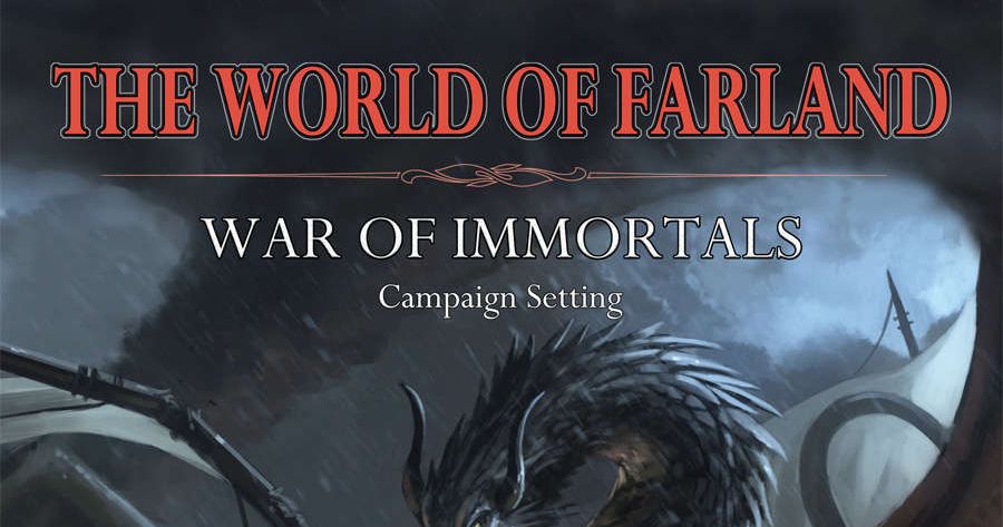War of Immortals Campaign Setting | RPG Item | RPGGeek