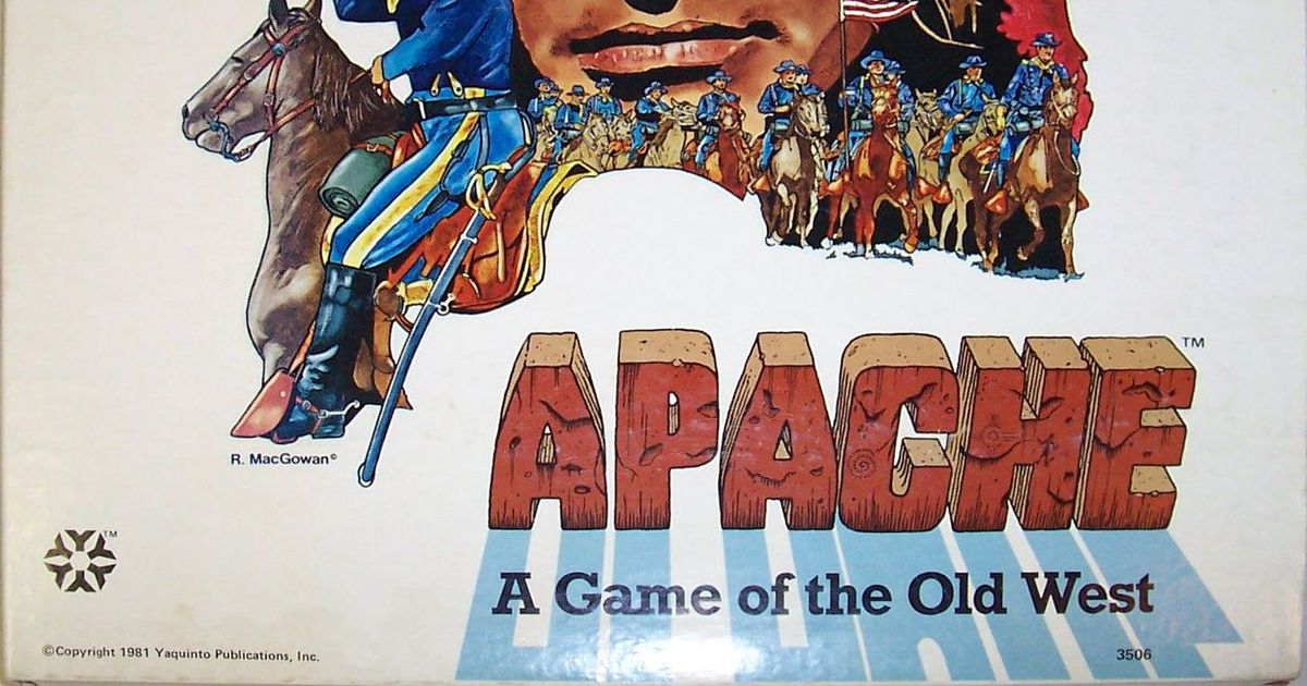 Apache: A Game of the Old West | Board Game | BoardGameGeek
