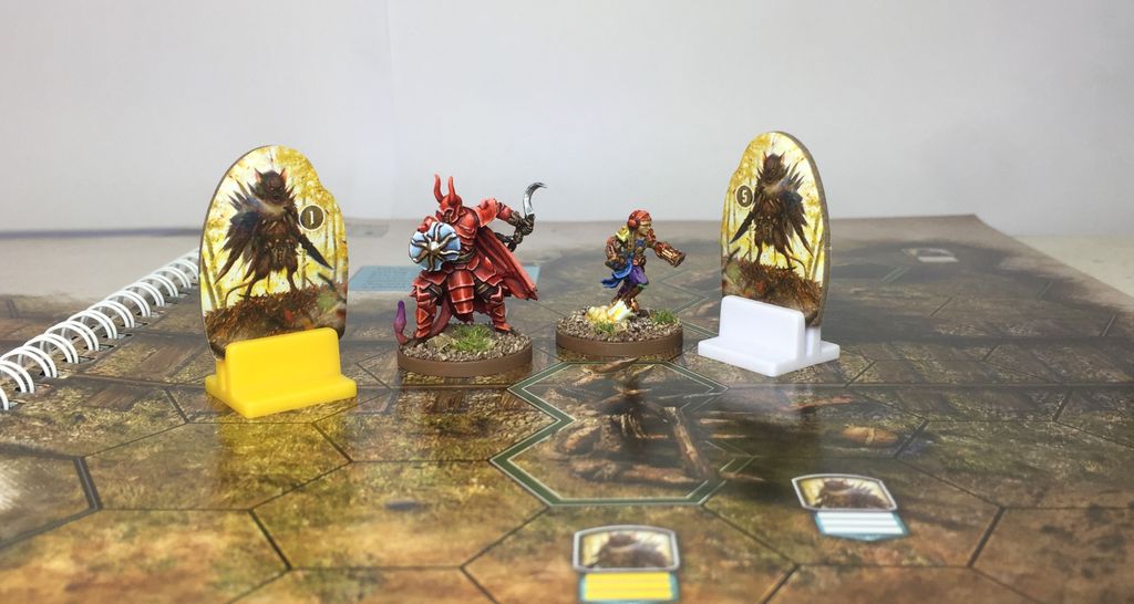painted Red Guard | Gloomhaven: Jaws of the Lion