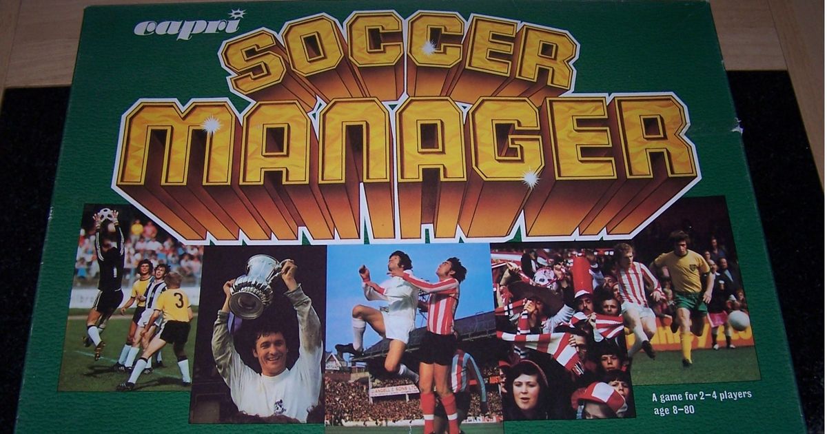 Soccer Manager | Board Game | BoardGameGeek