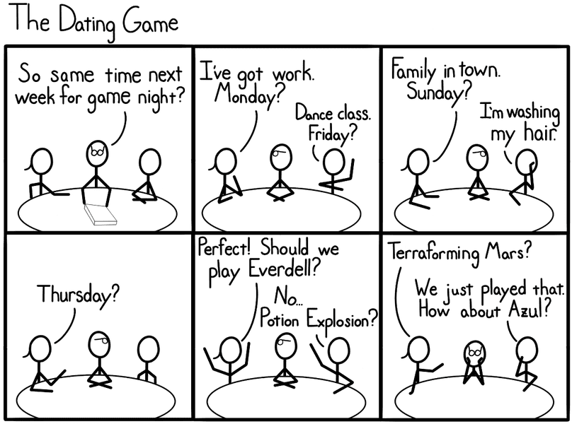 The Dating Game | Full Frontal Board Games | BoardGameGeek