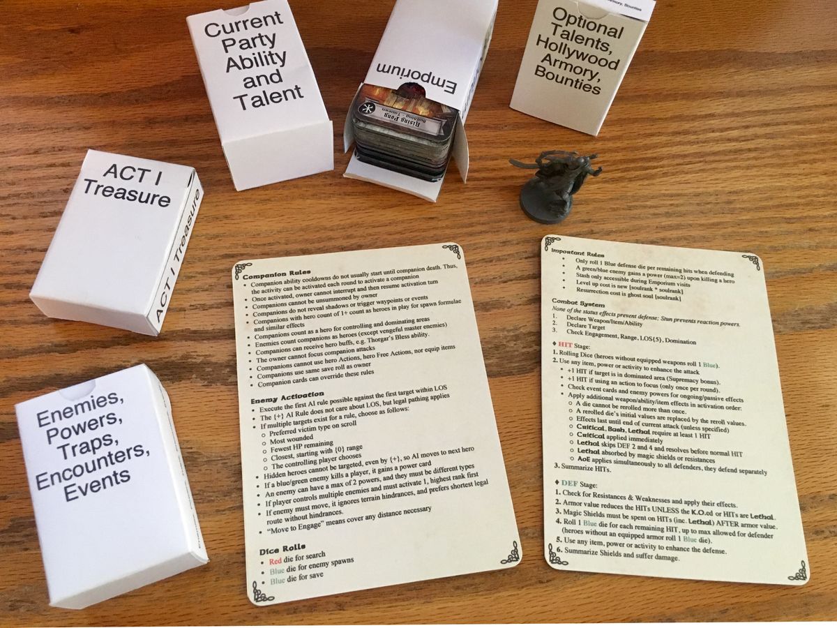 Rules Reference Cards | Sword & Sorcery