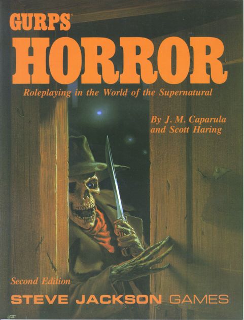 GURPS Horror (Second Edition) | RPG Item | RPGGeek
