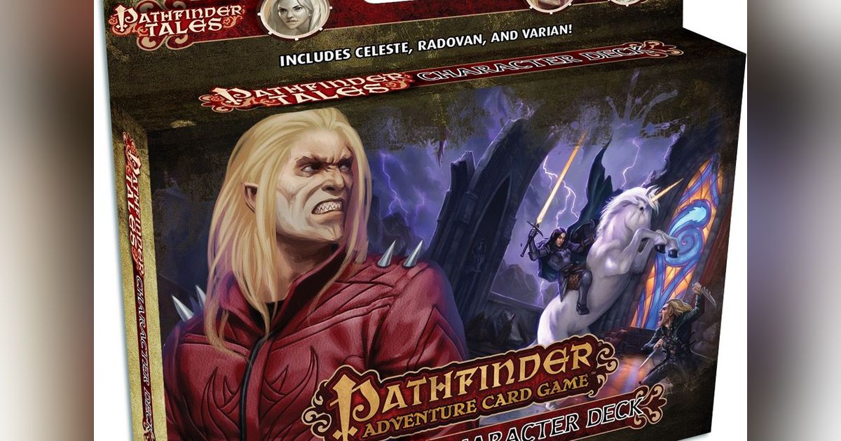 Pathfinder Adventure Card Game: Pathfinder Tales Character Deck | Board ...