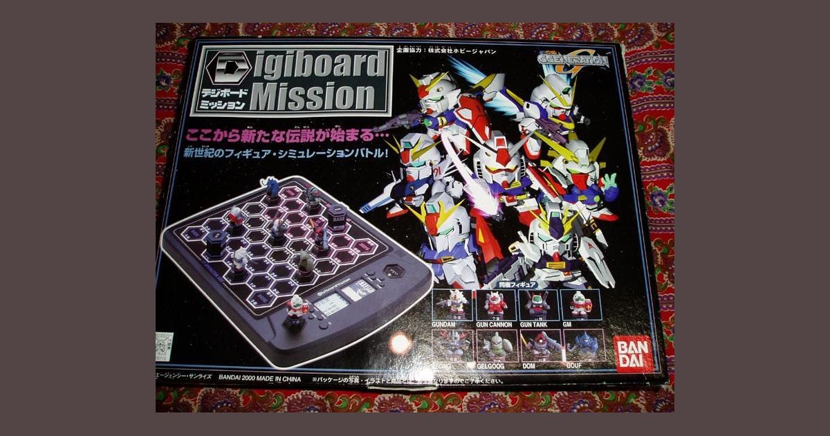 Gundam G-Generation Digiboard Mission | Board Game | BoardGameGeek