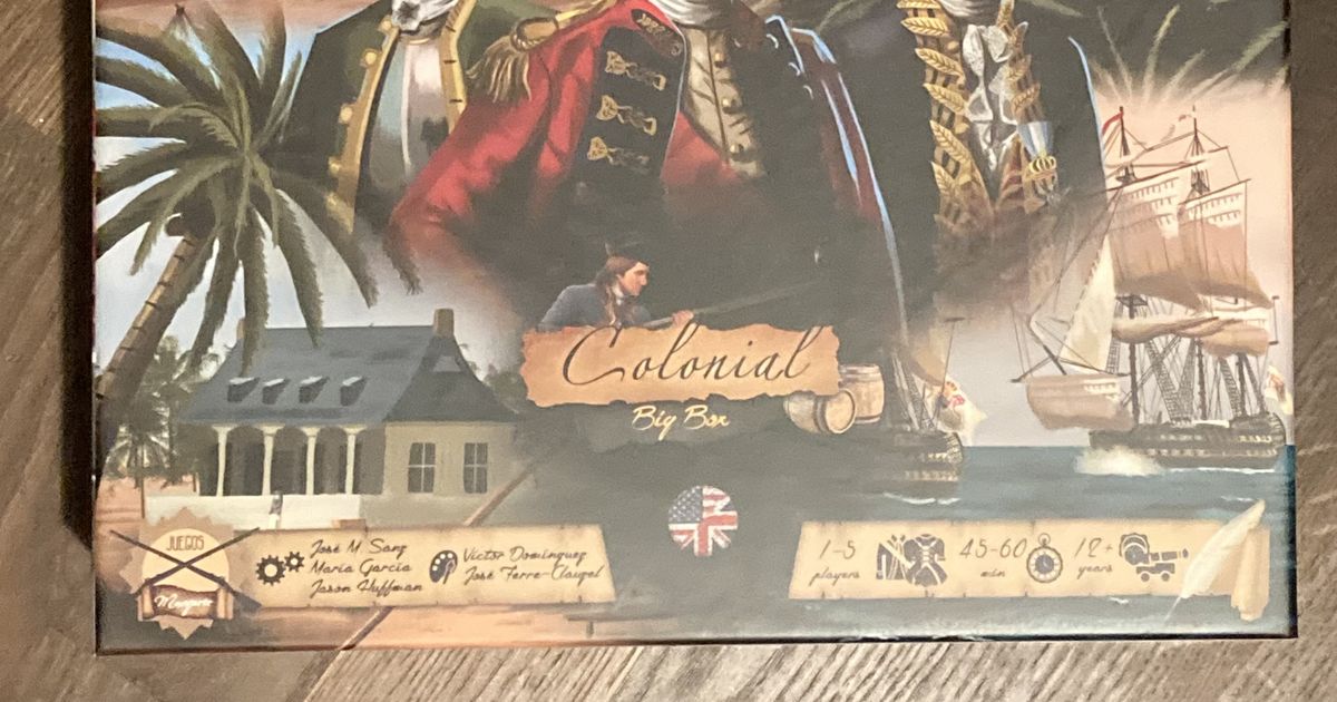 Colonial 1700-1800 | Board Game | BoardGameGeek