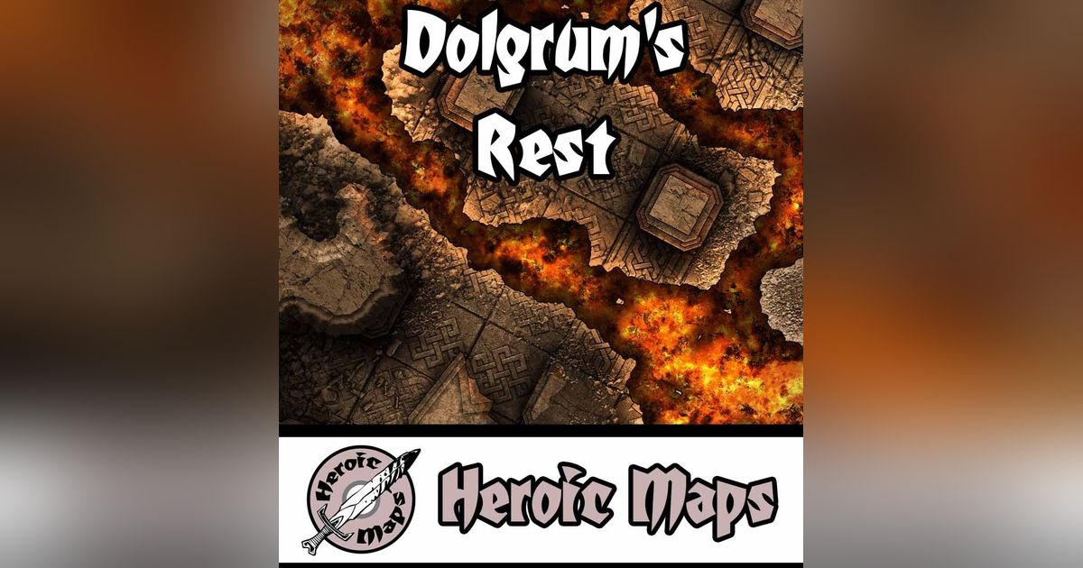 Heroic Maps: Dolgrum's Rest | RPG Item | BoardGameGeek