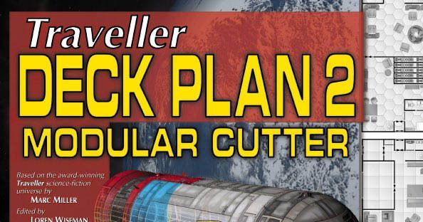 Traveller Deck Plan 2: Modular Cutter | RPG Item | RPGGeek