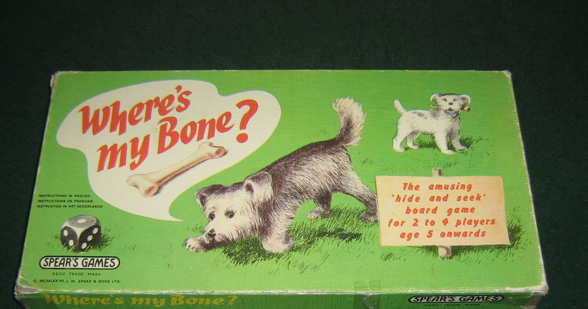 Where's My Bone? | Board Game | BoardGameGeek