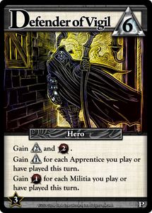 Ascension: Chronicle of the Godslayer – Defender of Vigil Promo Card ...