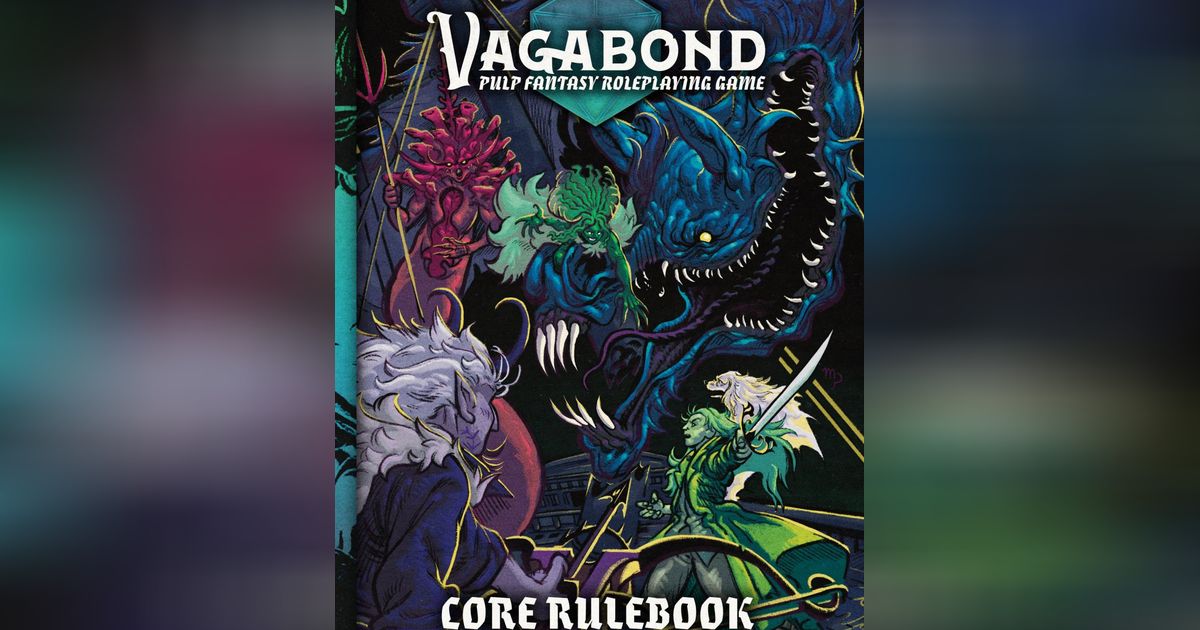 Vagabond Pulp Fantasy Roleplaying Game Core Rulebook | RPG Item | RPGGeek