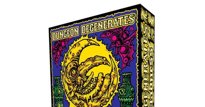 Dungeon Degenerates: Moon Madness Expansion Box | Board Game ...
