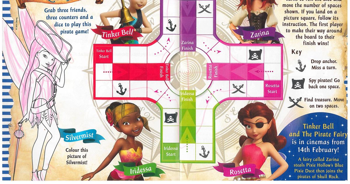 Tinker Bell and the Pirate Fairy | Board Game | BoardGameGeek