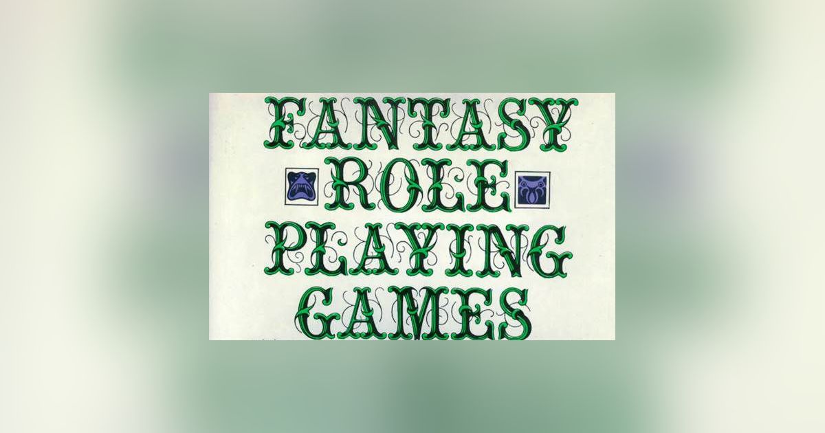 Fantasy Role Playing Games | RPG Item | RPGGeek
