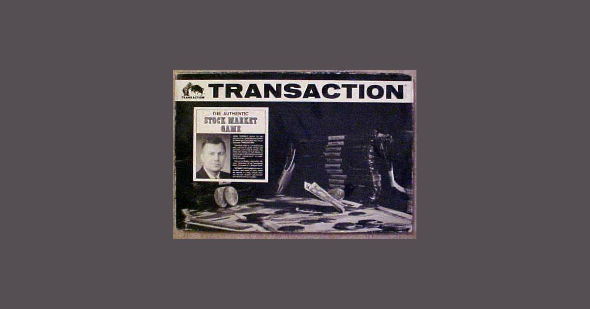 Transaction | Board Game | BoardGameGeek