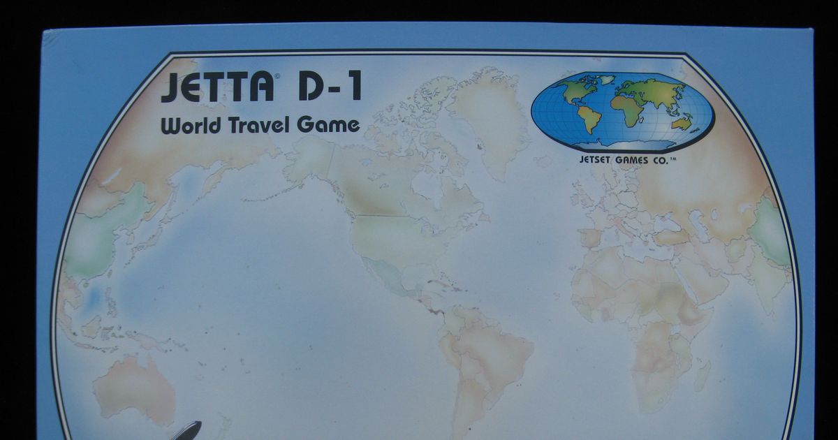 Jetta D-1: World Travel Game | Board Game | BoardGameGeek