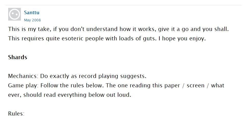 Shards | RPG Item | RPGGeek