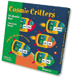 Cosmic Critters: Consonant Blends | Board Game | BoardGameGeek