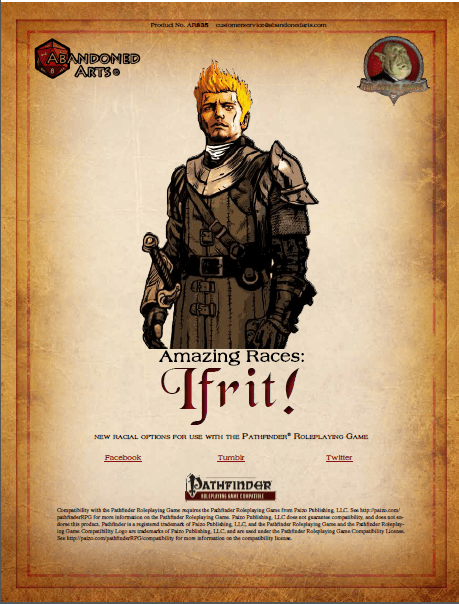 Amazing Races: Ifrit! | RPG Item | RPGGeek