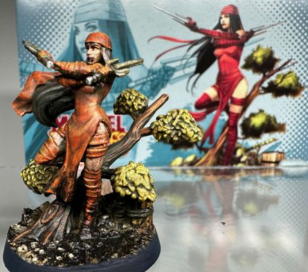 Marvel Zombies: A Zombicide Game – Elektra | Tiny Plastic Creatures ...
