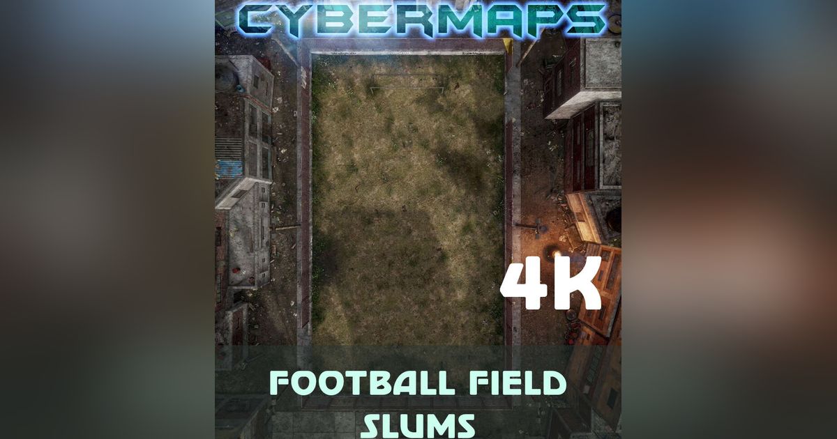 Cybermaps: Football Field Slums | RPG Item | RPGGeek