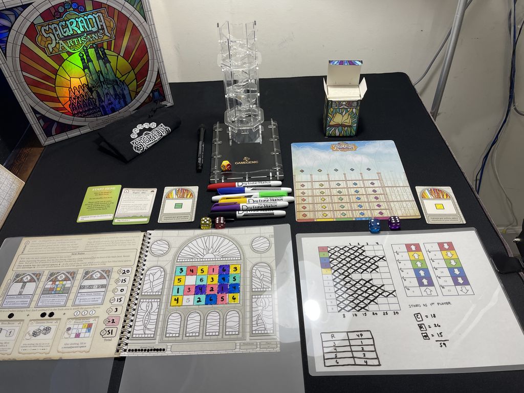 Unofficial Solo Automa Design Underway | Sagrada Artisans