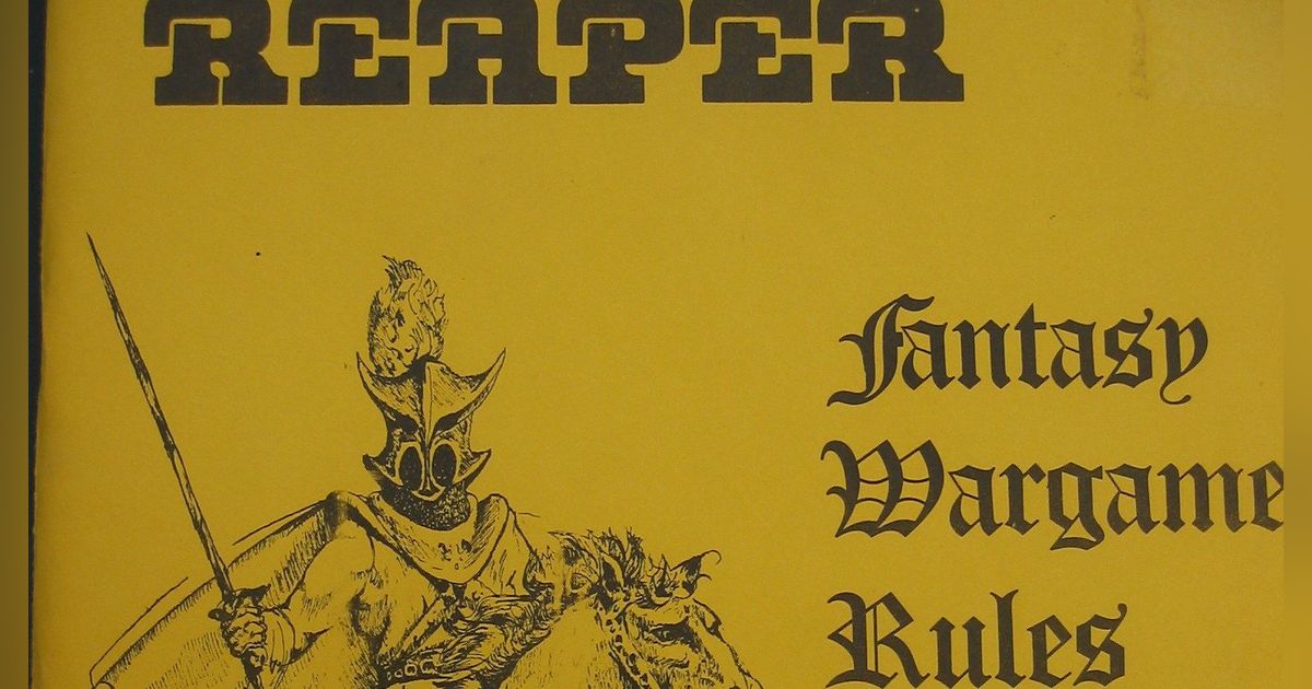 Reaper: Fantasy Wargame Rules | Board Game | BoardGameGeek