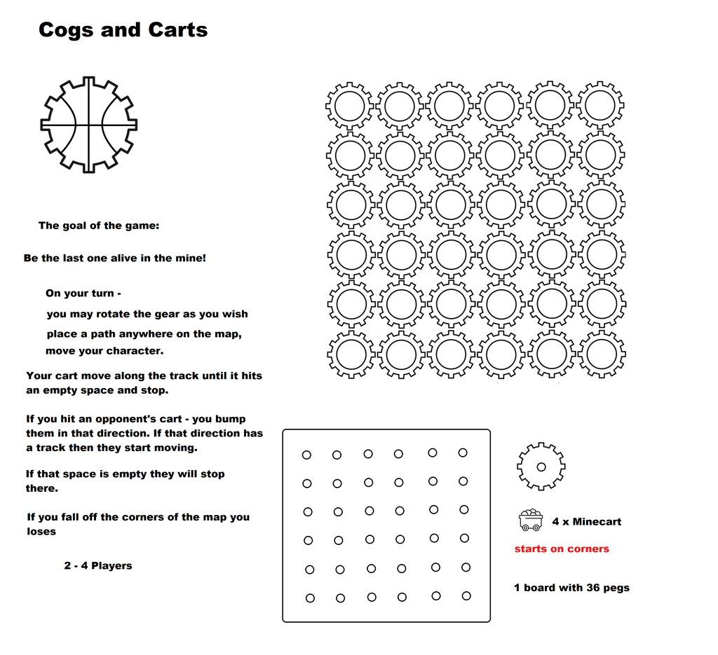 Cogs and Cart [New Game] | Abstract Games