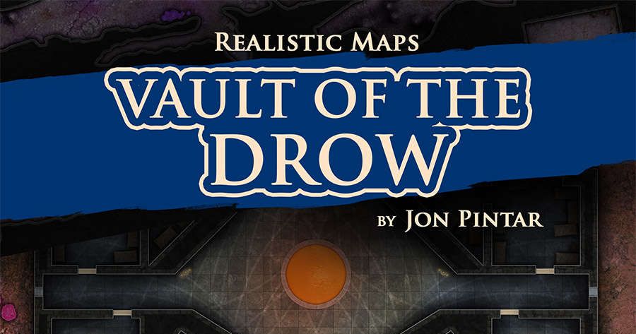 Realistic Maps: Vault of the Drow | RPG Item | RPGGeek