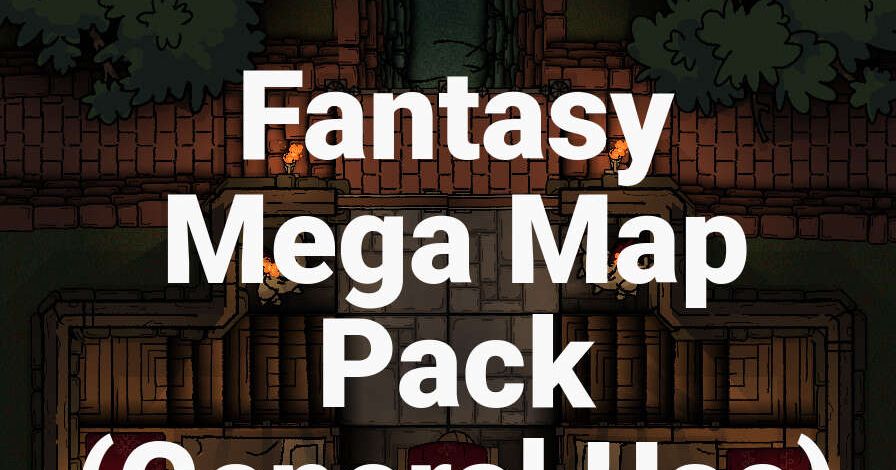 Fantasy Mega Map Pack | RPG Item | RPGGeek