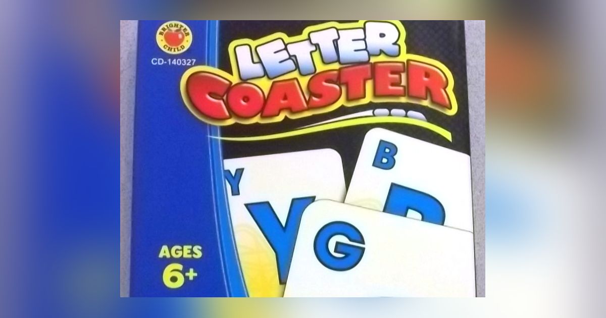 Letter coaster | Board Game | BoardGameGeek