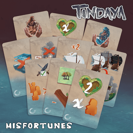 Tindaya: Misfortunes CARDS | Tindaya: Misfortunes Expansion