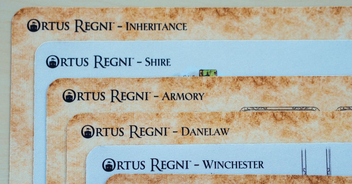 Ortus Regni: Inheritance | Board Game | BoardGameGeek