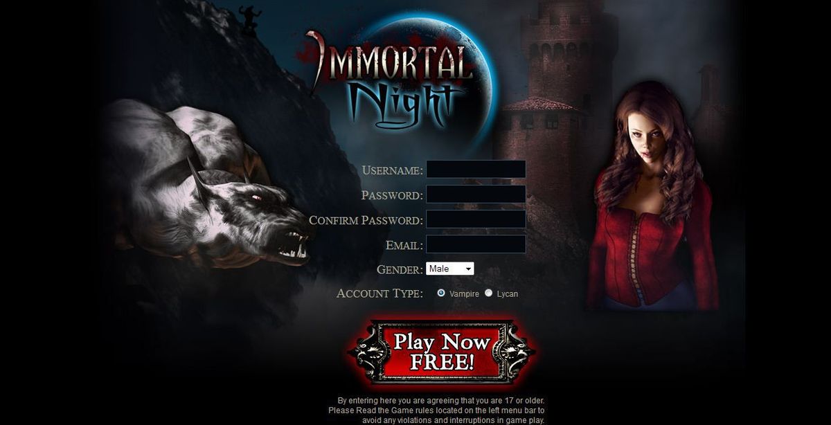 Immortal Night | Video Game | BoardGameGeek
