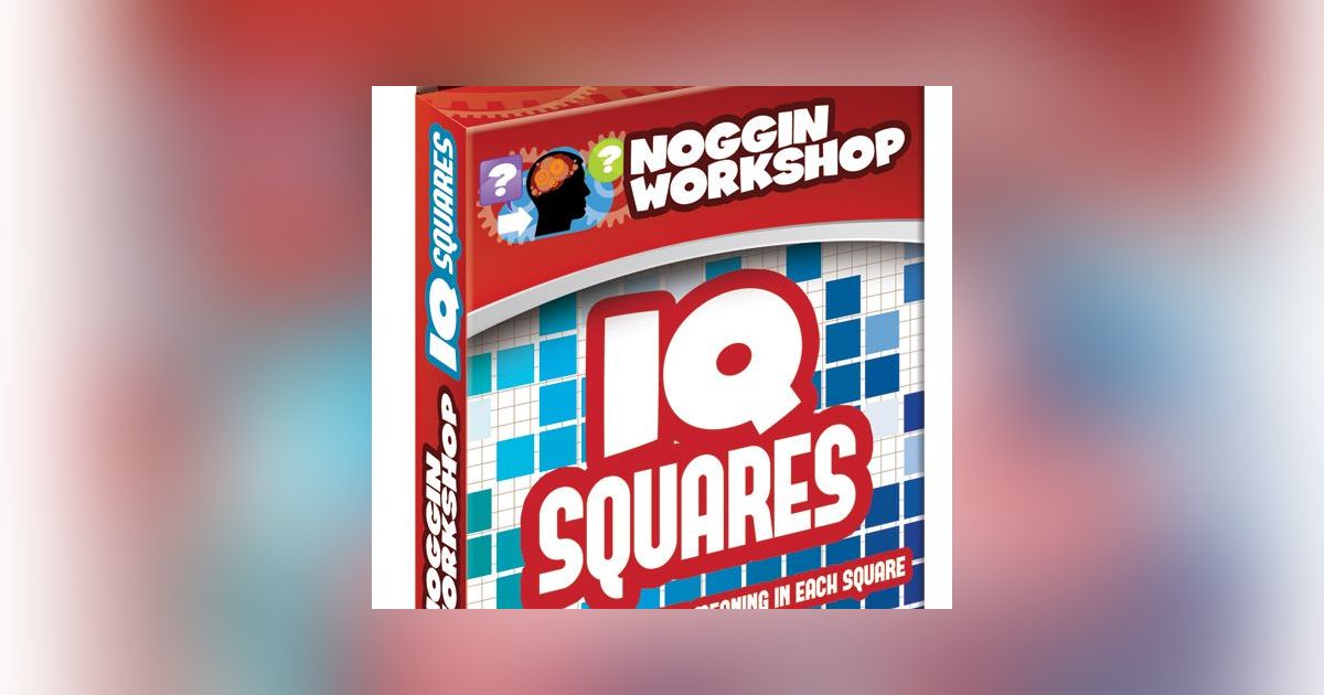 Noggin Workshop IQ Squares | Board Game | BoardGameGeek