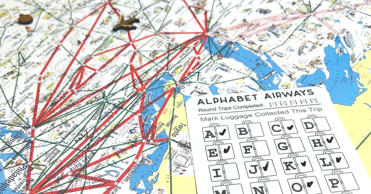 Alphabet Air | Board Game | BoardGameGeek