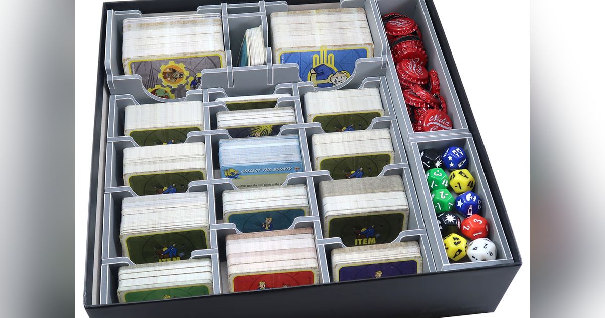 Fallout: Wasteland Warfare – Folded Space Insert | Board Game Accessory ...