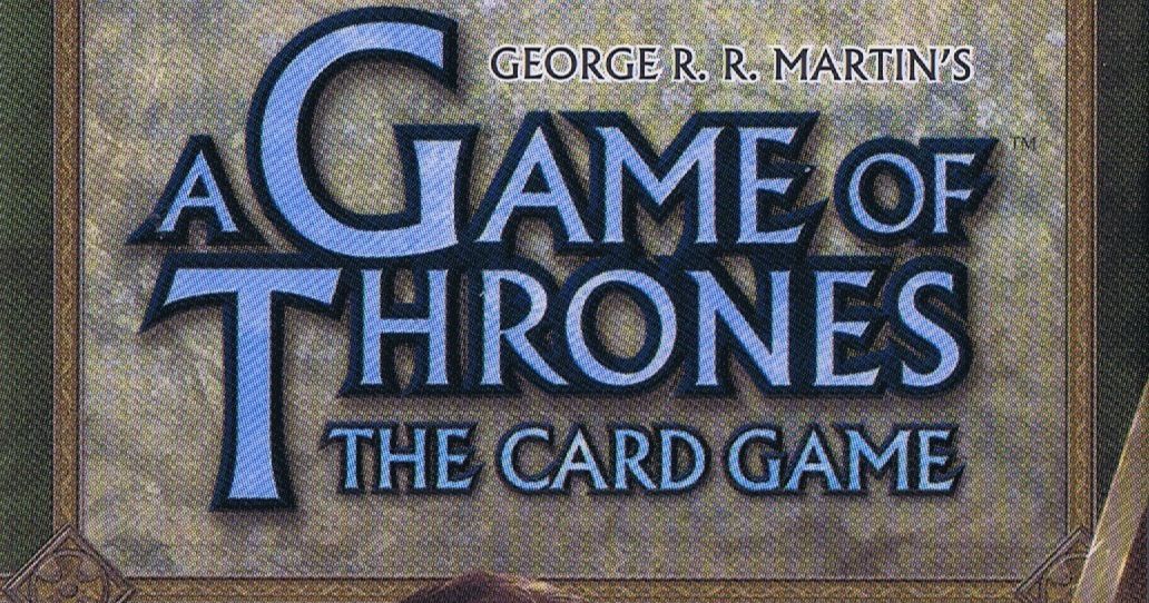 A Game of Thrones: The Card Game – Tourney for the Hand | Board Game ...